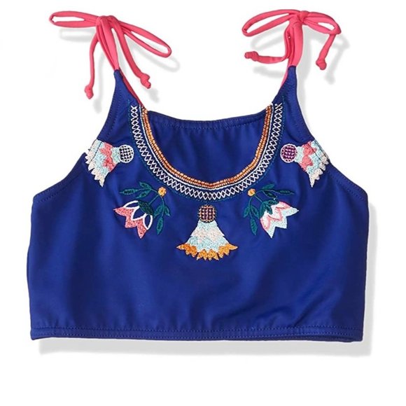 Nordstrom | Swim | Heart And Harmony Girls High Neck Crop Tankini Swim ...